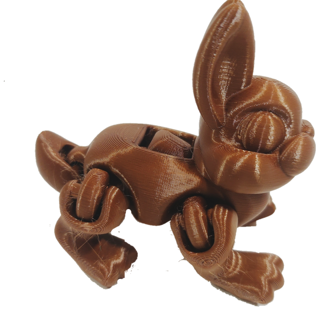 Flexi-Mech Rabbit Run Articulated Mechanical 3d Printed Toy Bunnny Cho ...