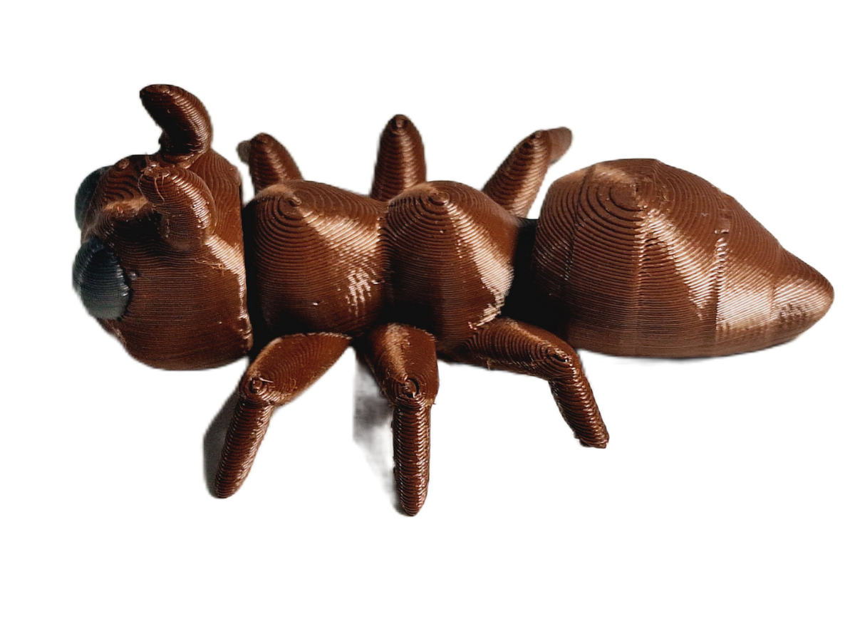 Fleximech Ant Mini Figure 3.5" Articulated 3d Printed Articulated Inse ...