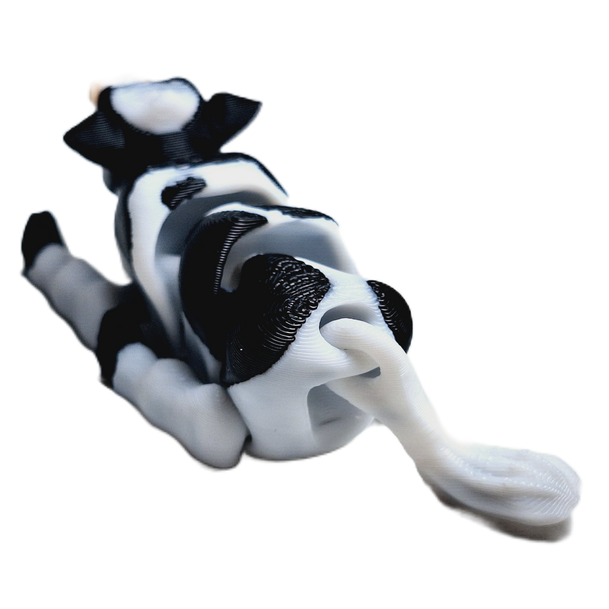 Fleximech Mini Baby Dairy Cow Articulated 3d Printed 3.25" Farm Calf F ...