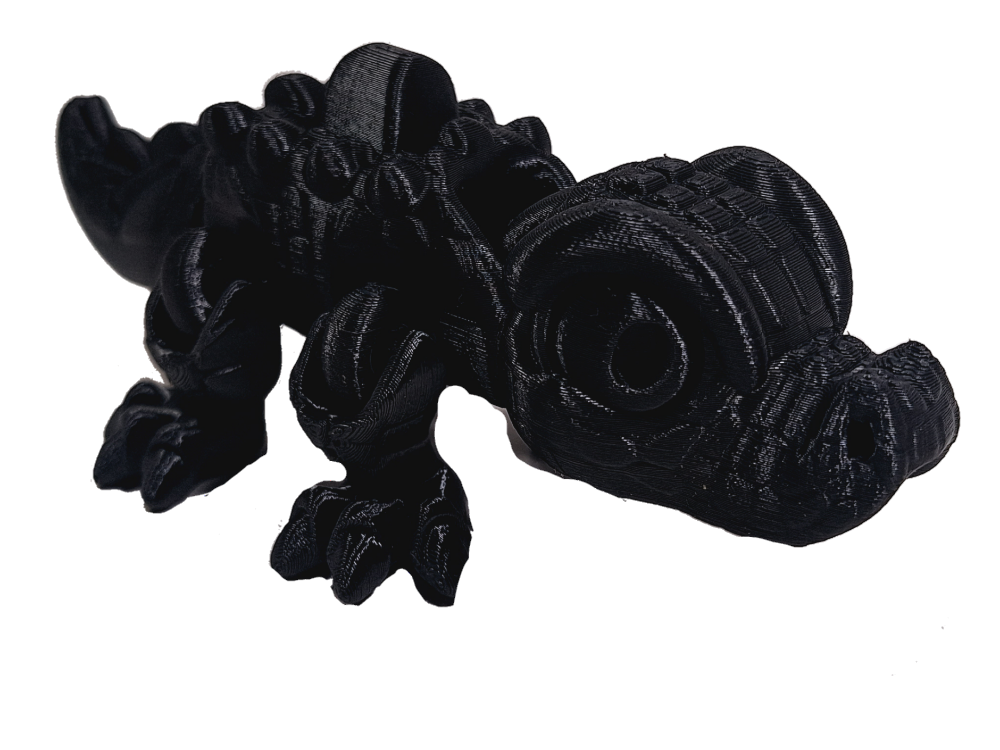 Flexi-Mech Hungry Walking Crocodile Mechanical Articulated 3d Printed ...