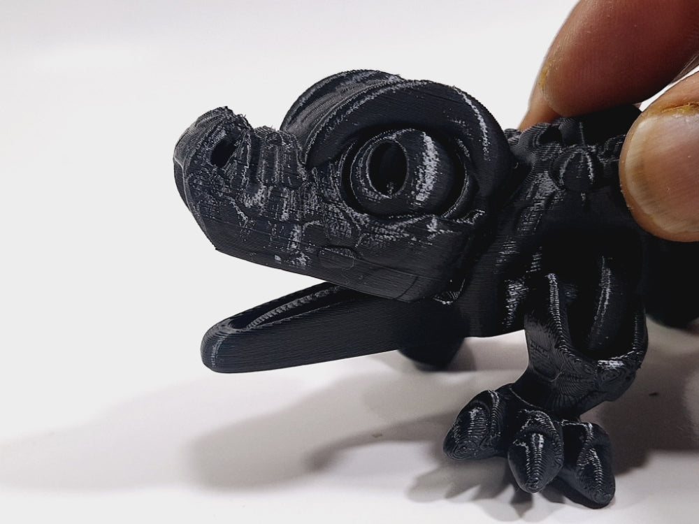 Flexi-Mech Hungry Walking Crocodile Mechanical Articulated 3d Printed ...