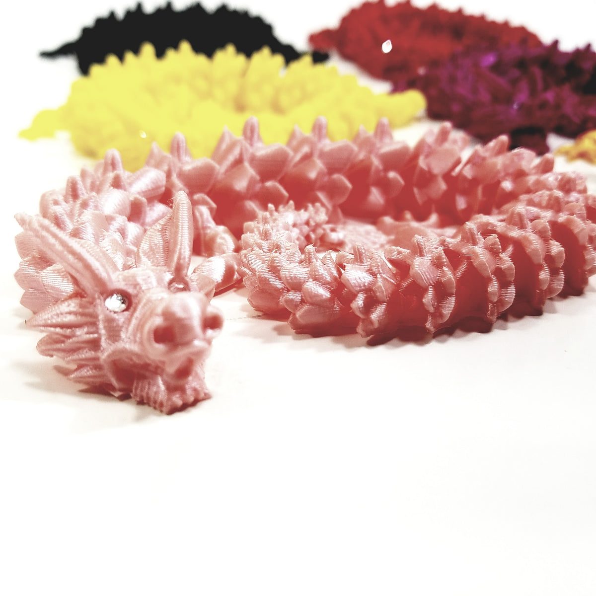 Flexi-Mech Dymond Eyez Royal Elite Dragon Fully Articulated 3d Printed ...